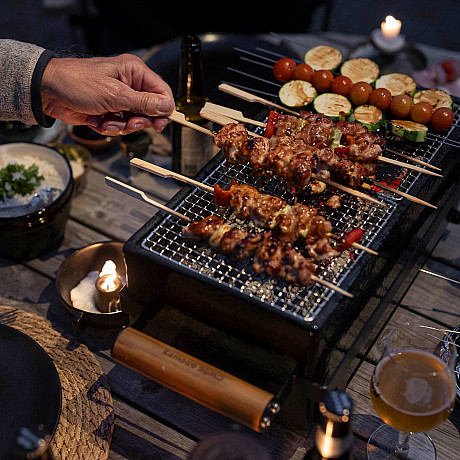 Kolgrill Kamado Sumo - Hibachi svart