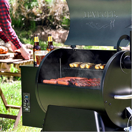 Pelletsgrill Traeger - PRO 22 TFB57PUBE - LED display med två ...